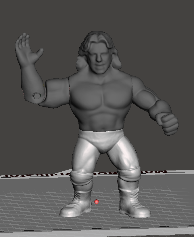 OBJ file wwf wwe aew ecw wcw・3D print model to download・Cults