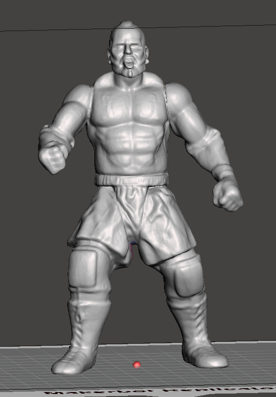 OBJ file wwf wwe aew ecw wcw・3D print model to download・Cults