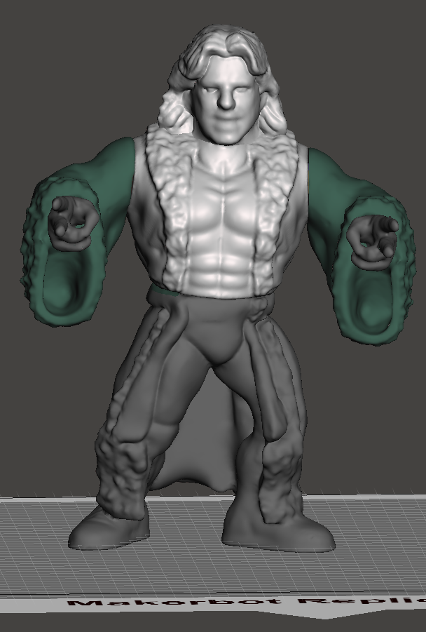 OBJ file wwf wwe aew ecw wcw・3D print model to download・Cults