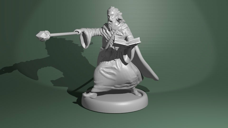 Free STL file Wizard 🎲・3D printable model to download・Cults