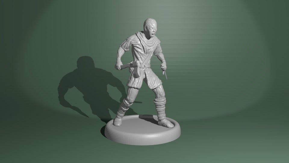 Free STL file Thug 🪓・3D printer design to download・Cults