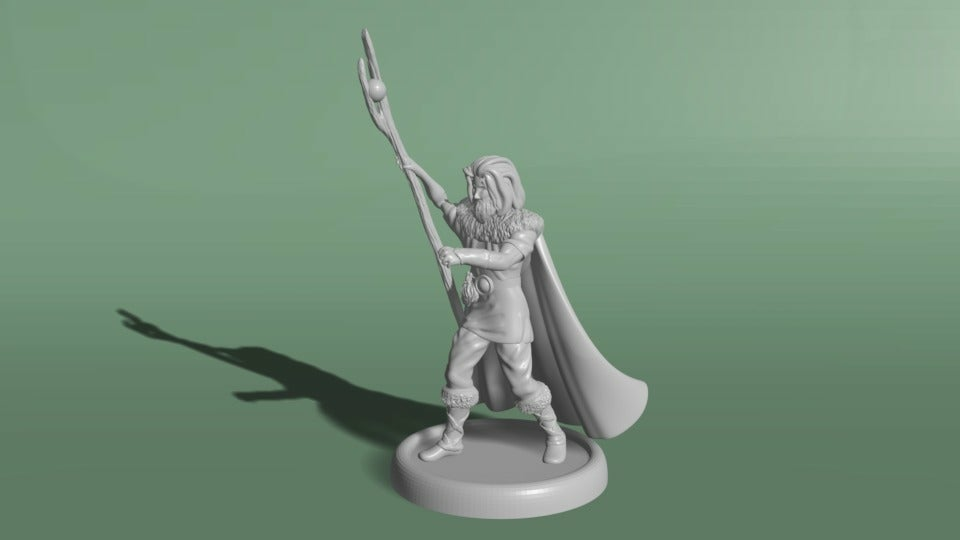 Free Stl File Druid In Action đČă»design To Download And 3d Printă»cults