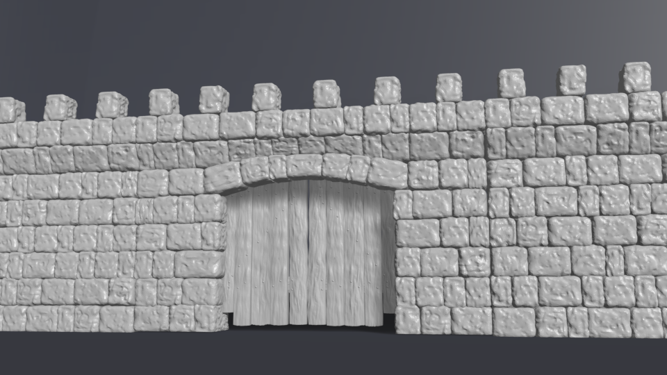 Free STL file City wall 🏙️・3D printing model to download・Cults