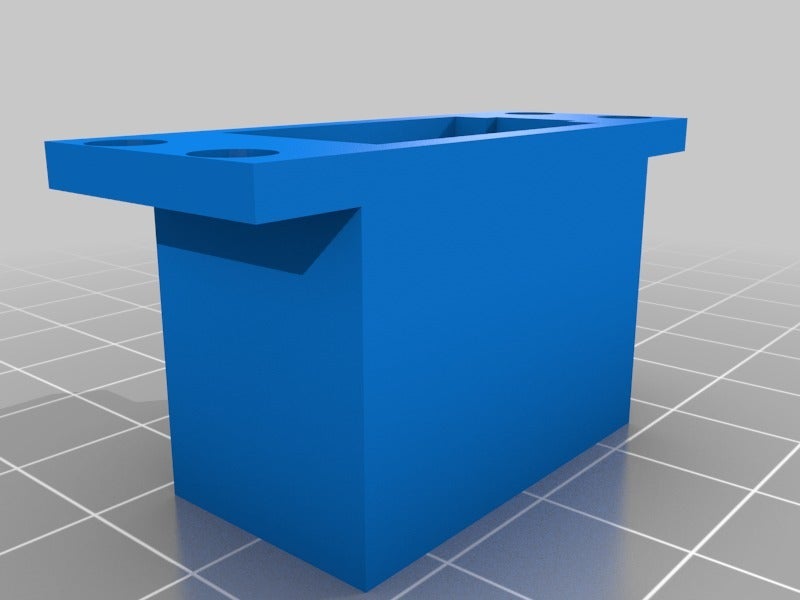 Fichier STL gratuit Mini support de servo pour Reely Core・Objet ...