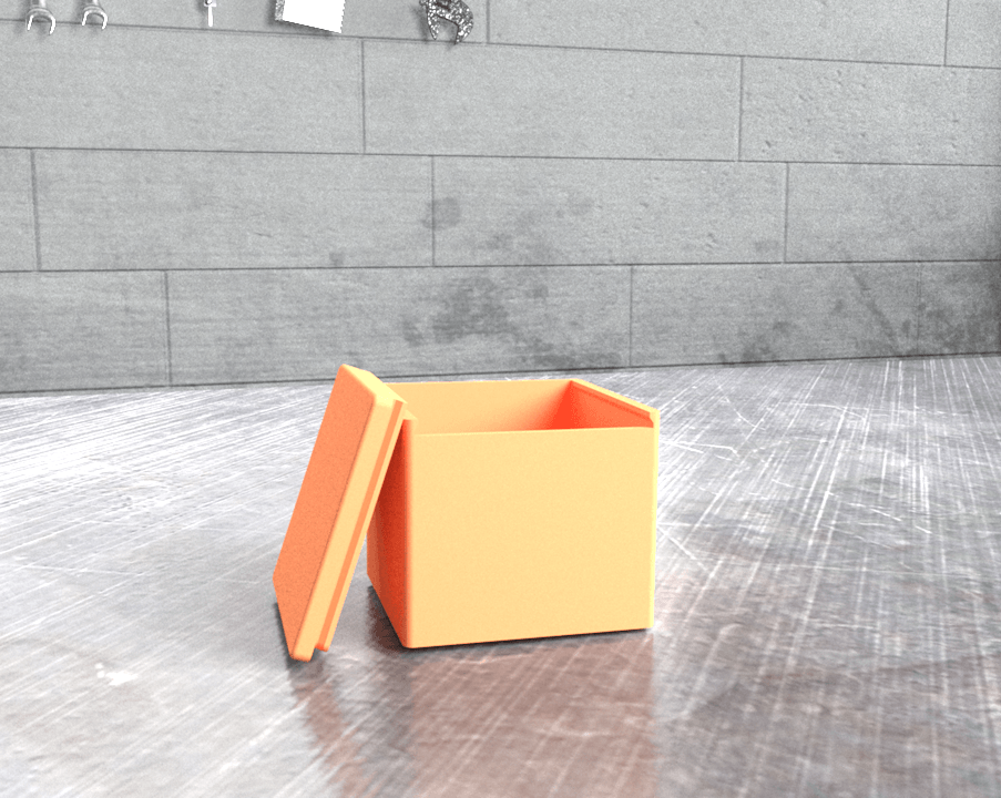 STL file Simple Box with Sliding Lid/Cover - Get ORGANIZED Series.・3D ...