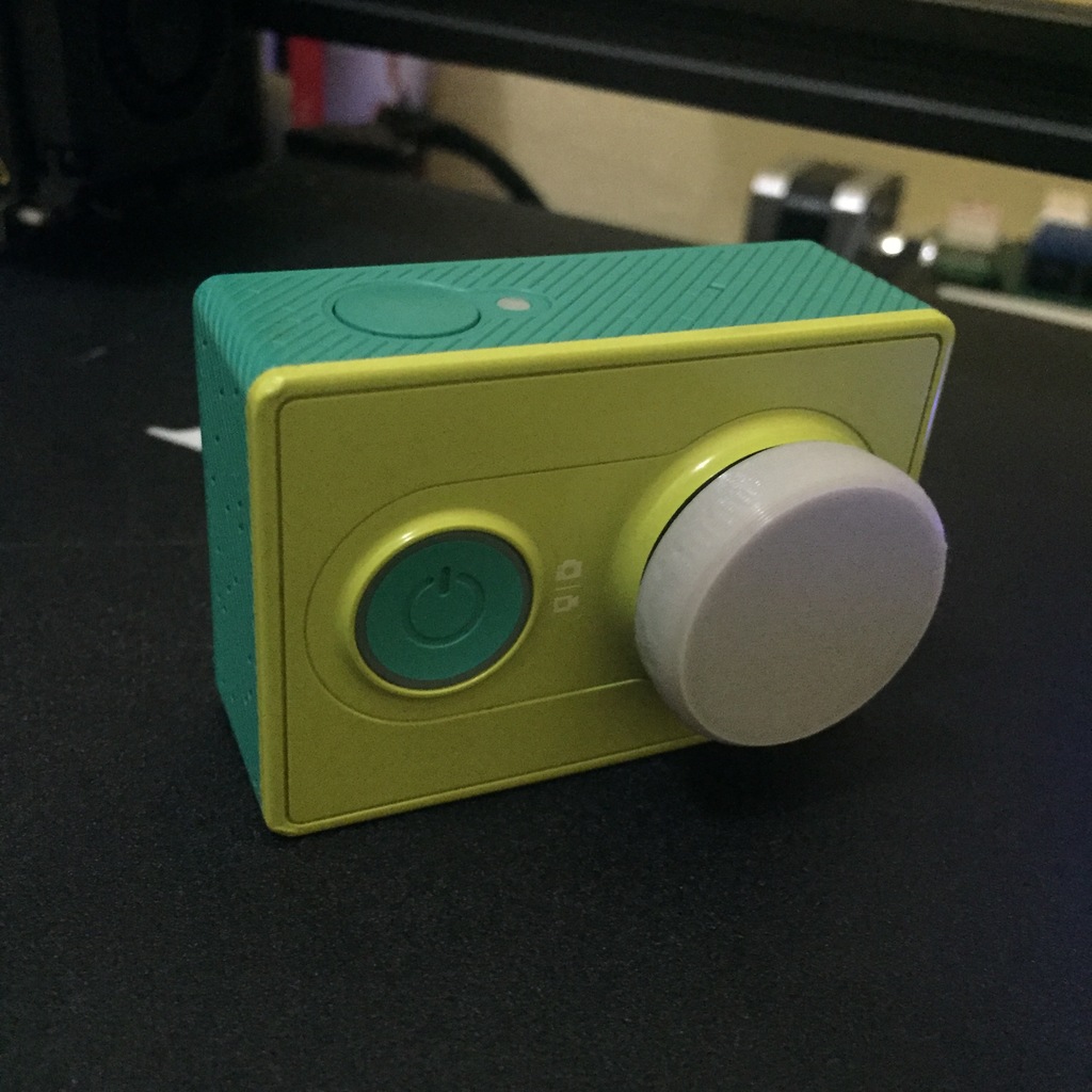 Free 3D file Yi Action Cam Lens Cap・3D printable design to download・Cults