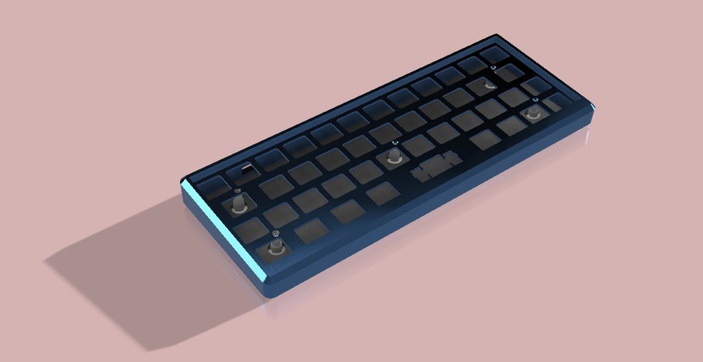 Free 3D file Kwark Keyboard Casing・3D printable object to download・Cults