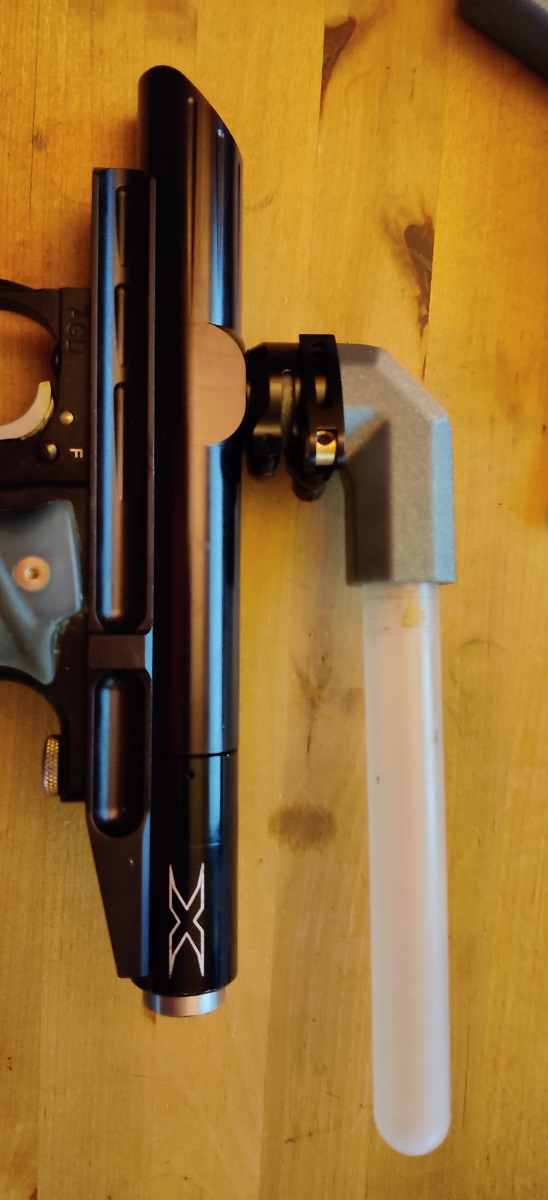 Free STL file Feeder tube ten balls Paintball launcher・Design to ...