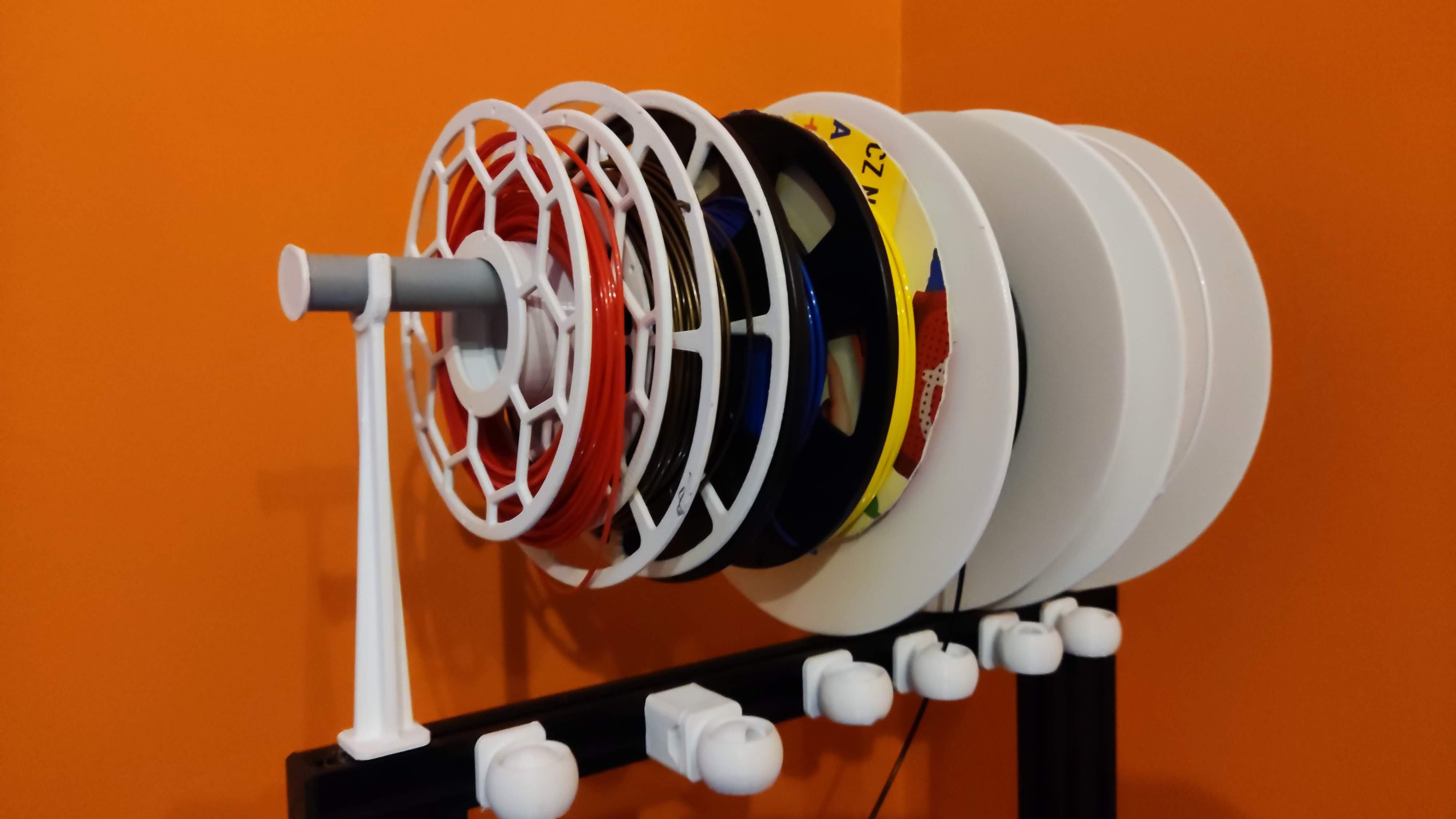 Free STL file filament stand・3D printing design to download・Cults