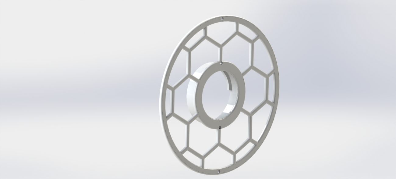 Free STL file filament spool mini - honeycomb・3D printer model to ...