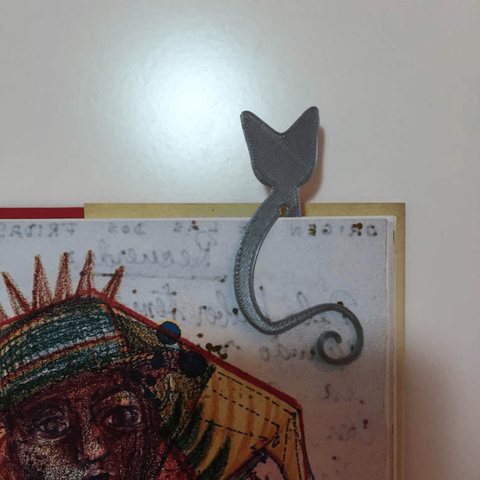 Download free 3D model Cat Bookmark ・ Cults