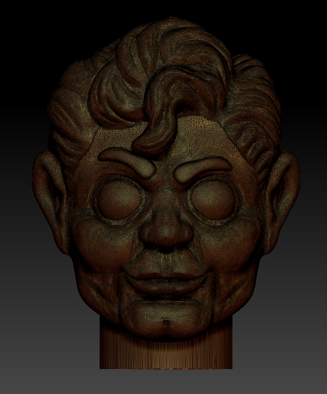 STL file Slappy the Dummy 1995 Head - Printable - Goosebumps 3D print ...