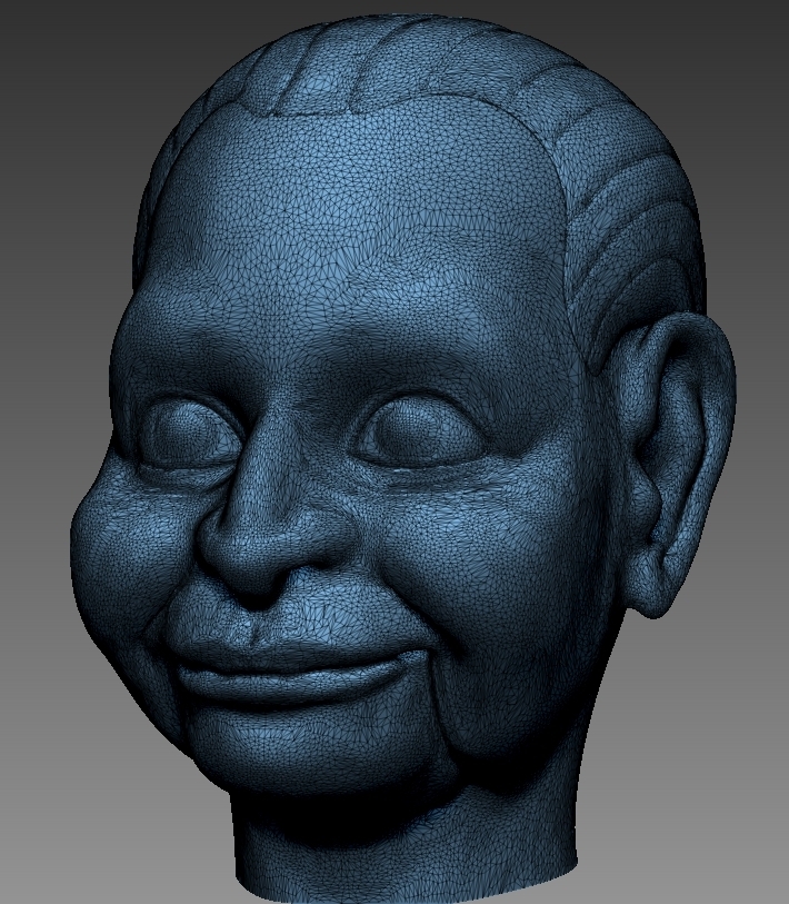 STL file Billy Puppet - Dead Silence Printable Head・Model to download ...