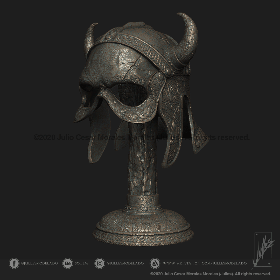 3D file Celtic Helmet V01 3D print model 🪖・3D printer model to download ...