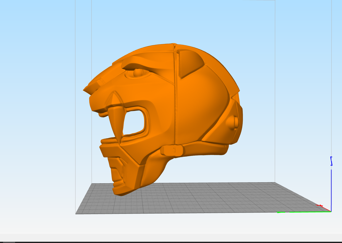 3D file Yellow Power Ranger Helmet / STL files 3D Model / Power Ranger ...