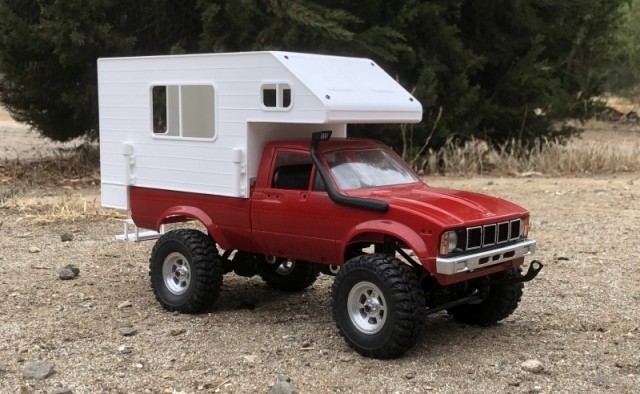 3D file 1/16th Scale Camper (Suits WPL C-24)・Design to download and 3D ...