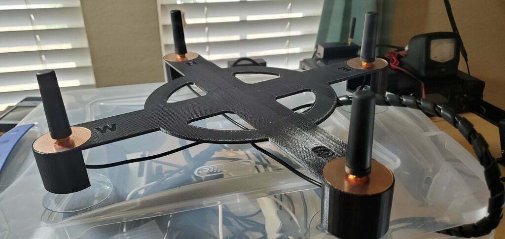 Free STL file KerberosSDR 70cm Array・3D printer design to download・Cults