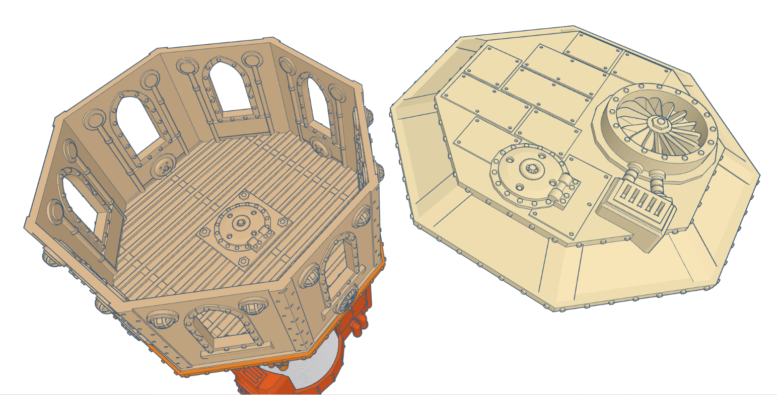STL file 40k pringles tower 🎲・3D print model to download・Cults