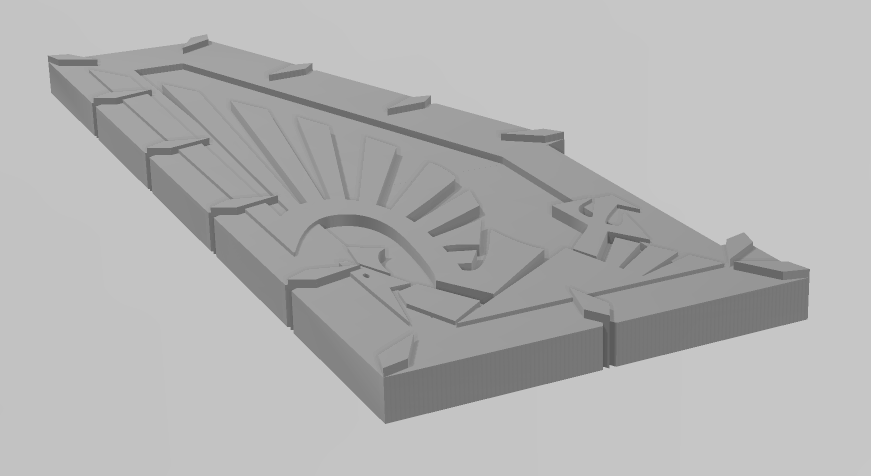 STL file measuring ruler 40k battle gauge・3D printer design to download ...