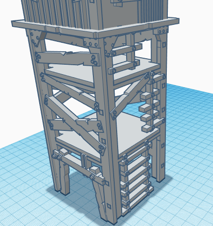 STL file ork tower decor pack 40k 🎲・3D printer design to download・Cults