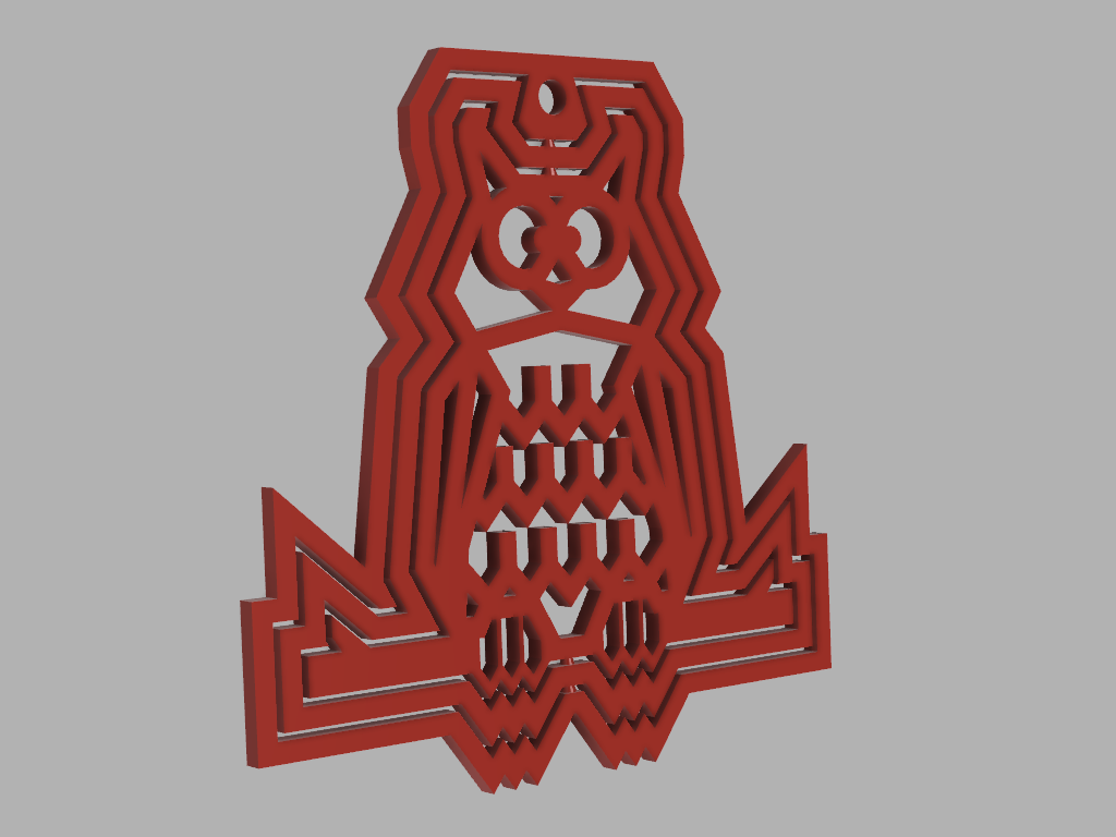 Free STL file Dizzy owl - spinning owl tree ornament 🦉・Design to ...