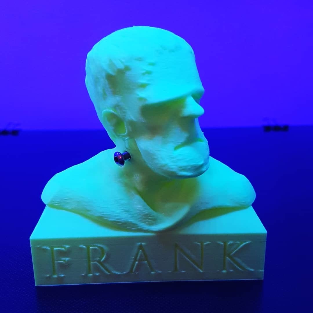 Работа Frank (Frankenstein) Bust с возможностью распечатки в 3D ...