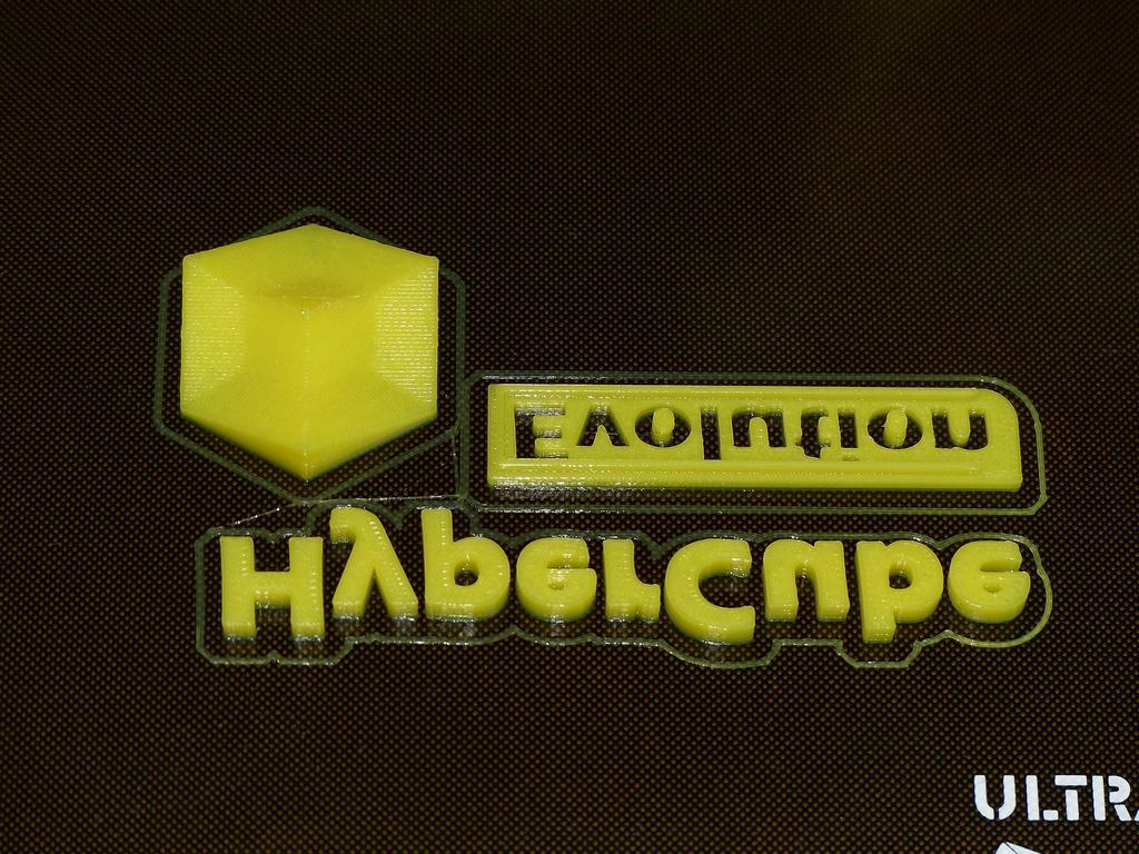 Fichier STL gratuit Plaque signalétique pour Hypercube Evolution avec ...