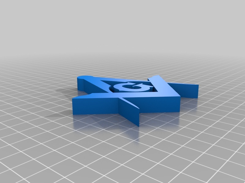 Free 3D file Freemason logo (S&C) 🚩・3D printable model to download・Cults
