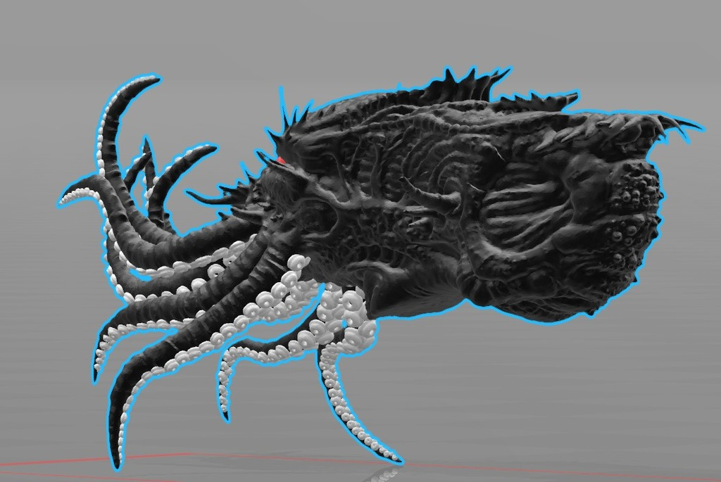 Free 3D file Cthulhu head 👥・3D print object to download・Cults