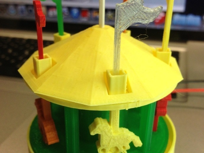 Free STL file Carousel・3D printable object to download・Cults