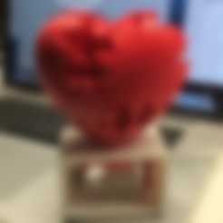 Download free 3D printing designs Geared Heart, Motorized Edition ・ Cults