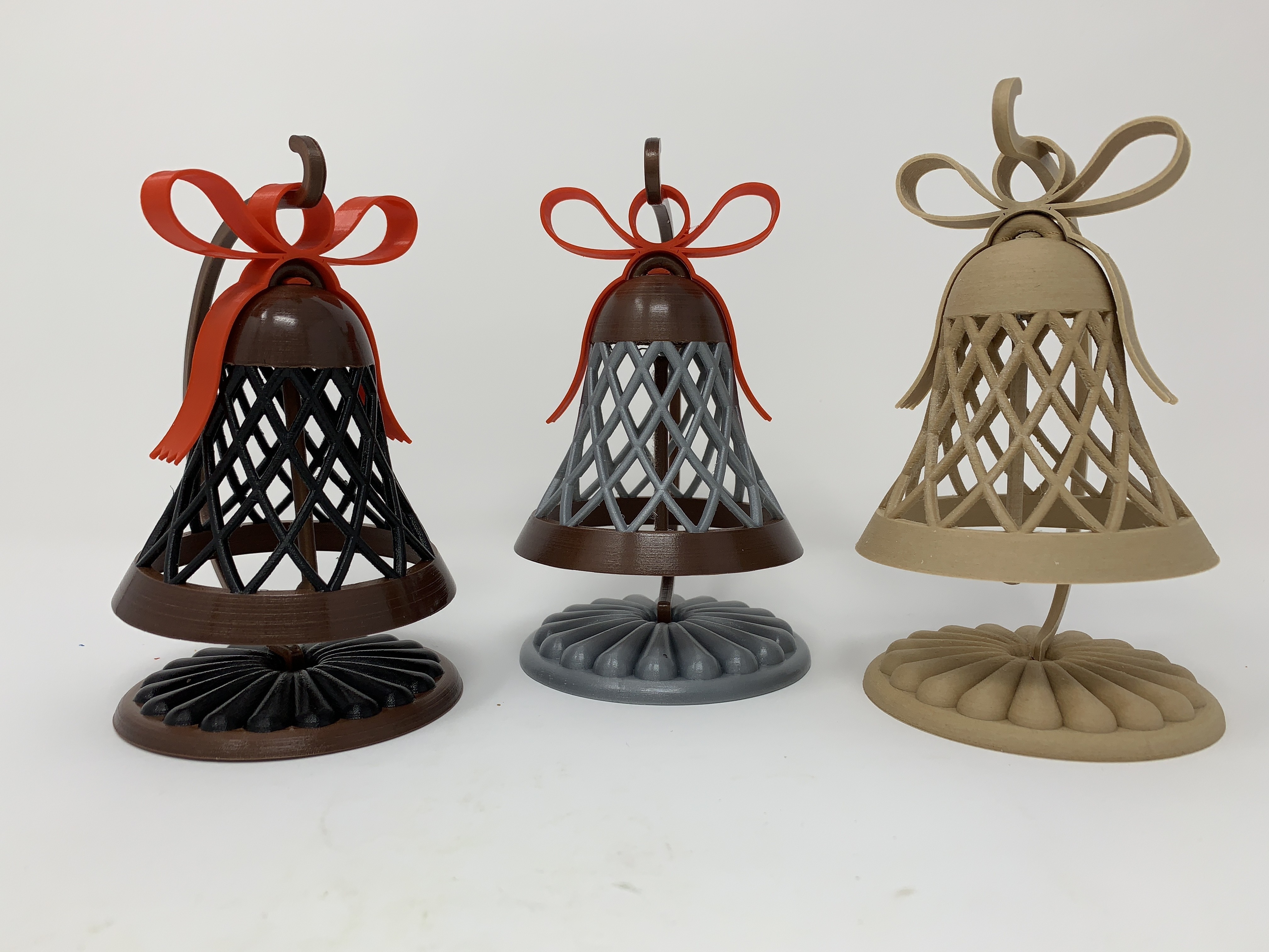 Free STL file Bell Ornament With Stand 🔔・3D printing model to download ...