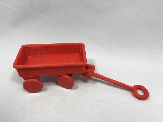 Free STL file Little Red Wagon・3D printer design to download・Cults
