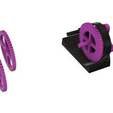 Download free 3D printer designs PLA Spring Motor Demonstrator 2 ・ Cults