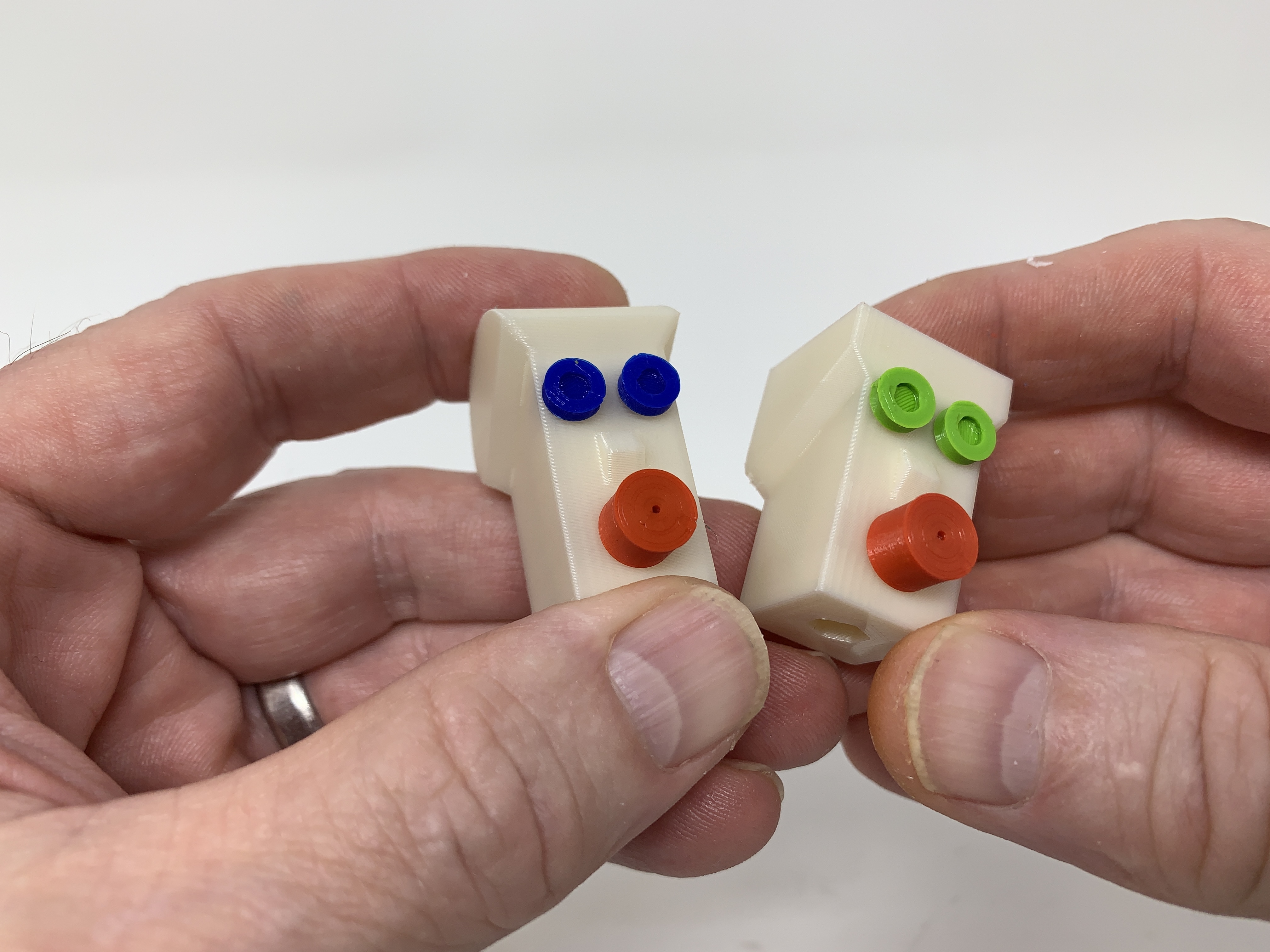 Download free STL file "Lora and I", a Simple 3D Printed Automaton ...