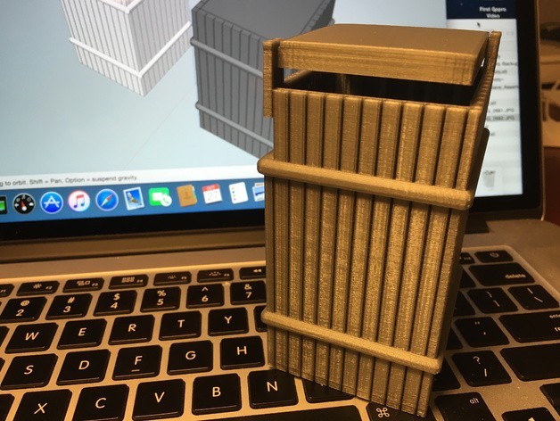 Free STL file A Simple Secret Box・3D printable object to download・Cults