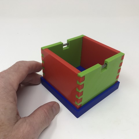 Download free 3D model Simple Secret Box V: Gift Box Edition ・ Cults