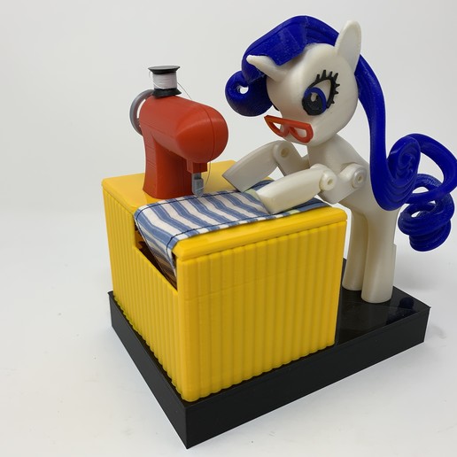 "Rarity", a 3D Printed Automaton - Free 3D Print Model