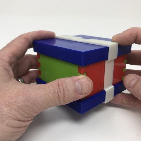 Download free 3D model Simple Secret Box V: Gift Box Edition ・ Cults