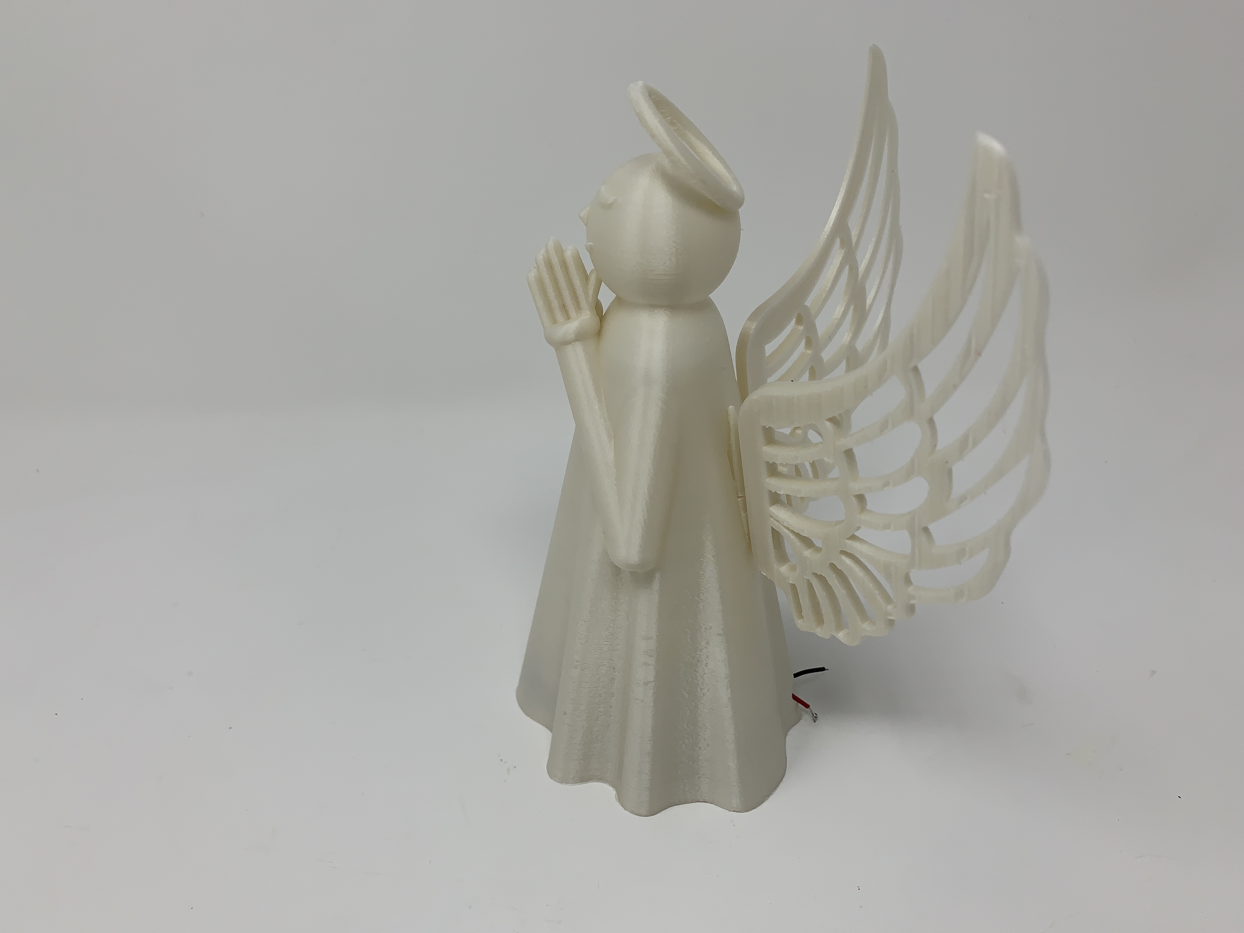 Free STL file A 3D Printed Animated Angel Christmas Tree Topper. 👼 ...