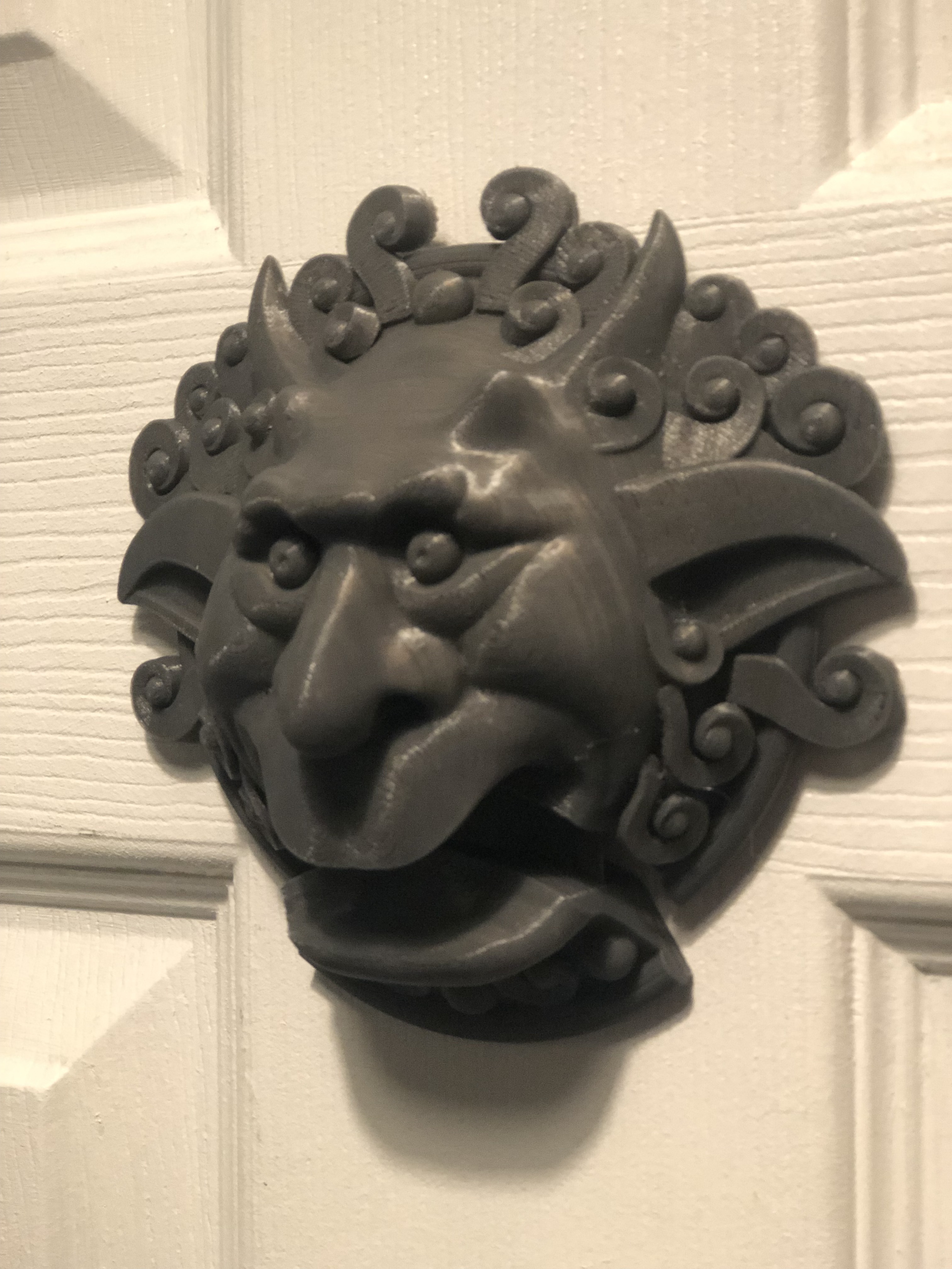 3D file Detailed Labyrinth Door Knocker Set・Template to download and 3D ...