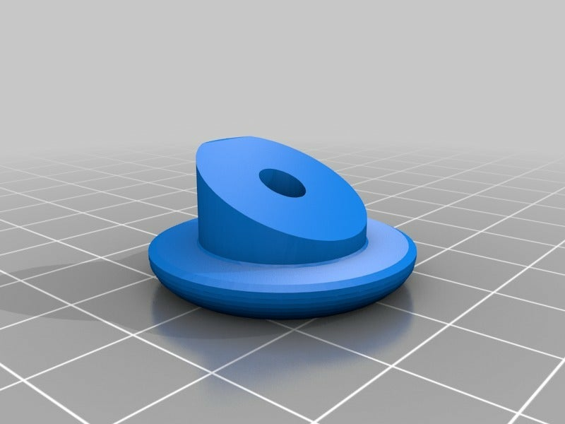 Бесплатный STL файл Bike Bar End Cap Plug for 19mm inside handle bar ...