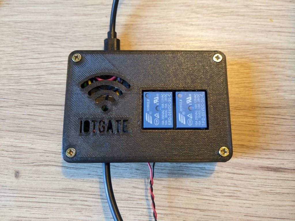 Free 3D file Nodemcu Double Relay Thin Case・3D printing design to ...