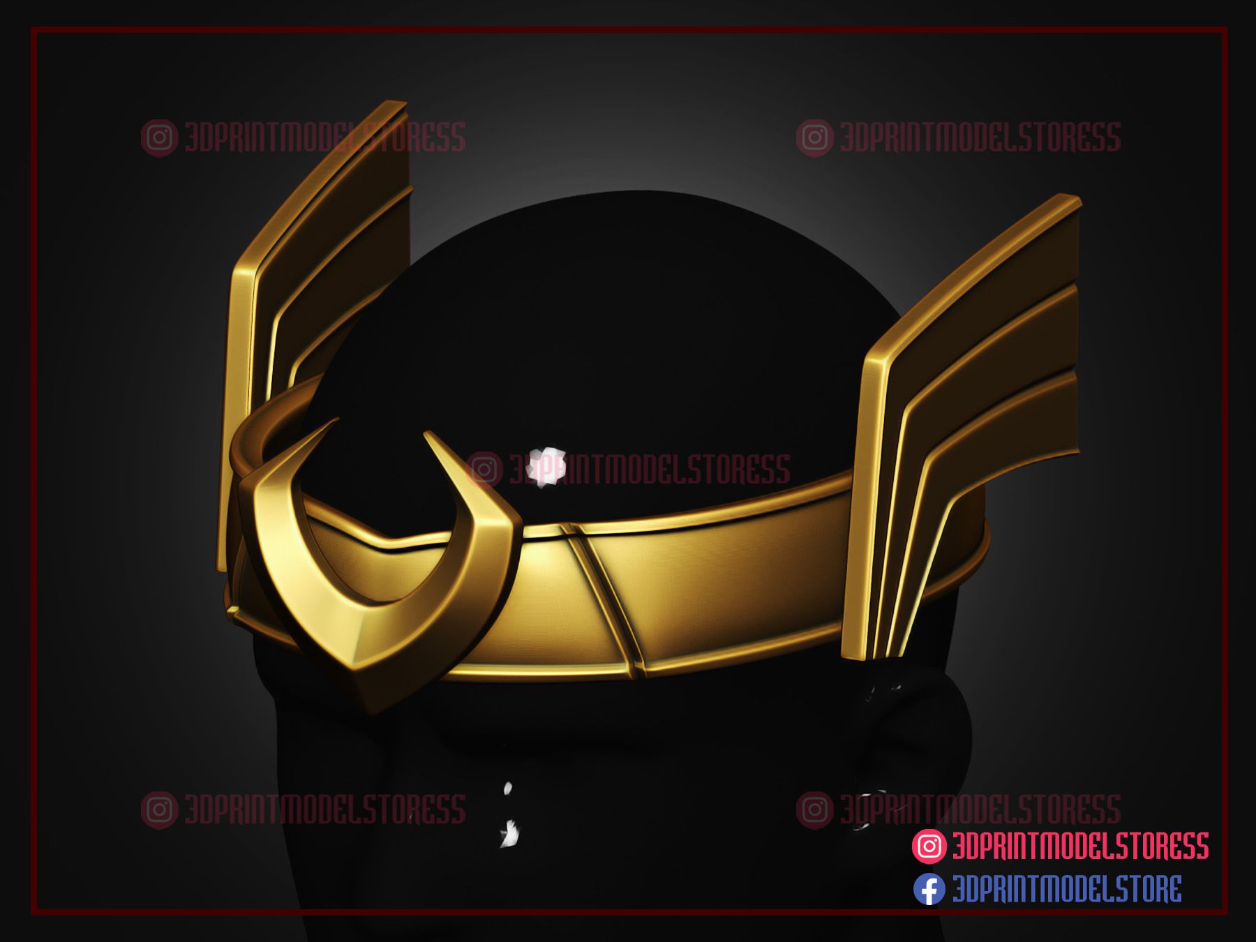 3D file Kid Loki Crown 👑・3D printing template to download・Cults