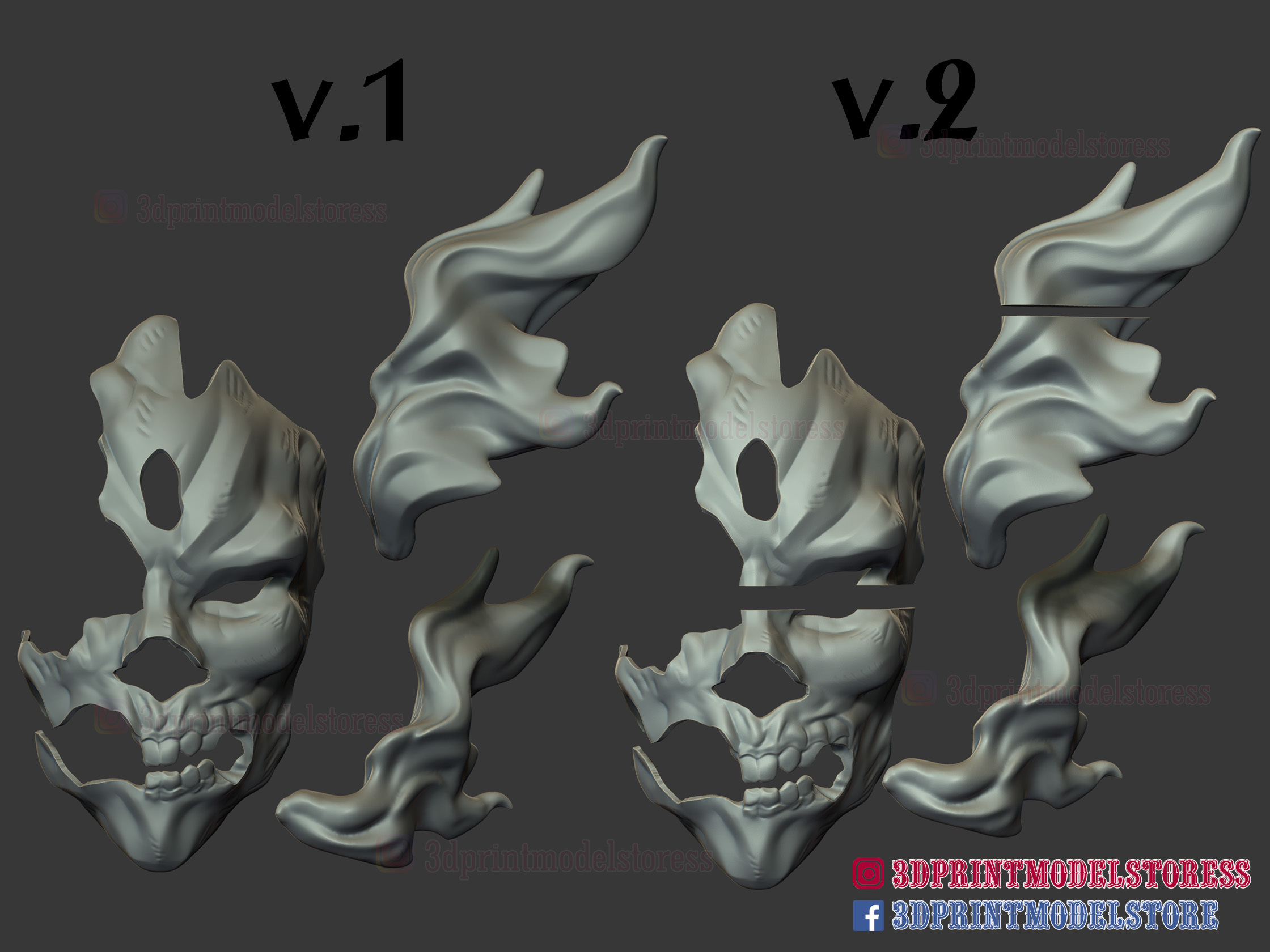 Archivo 3D Máscara de Ghost Rider - Casco Marvel Comic Cosplay ...