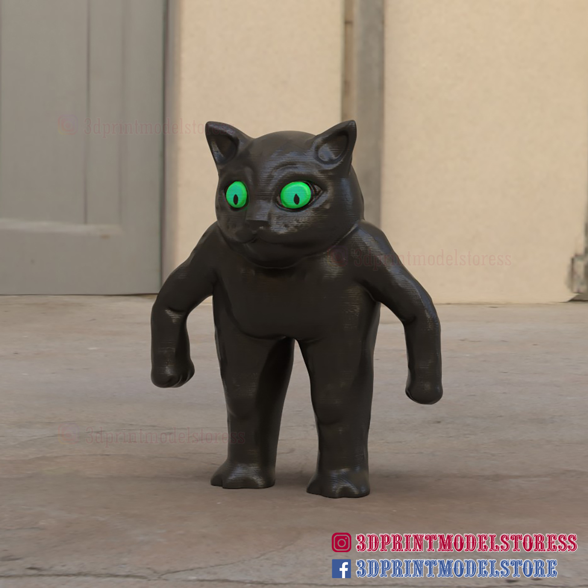 STL file Meme Cat - Cute Cat STL File 3D Printable 🐱・3D printable model ...