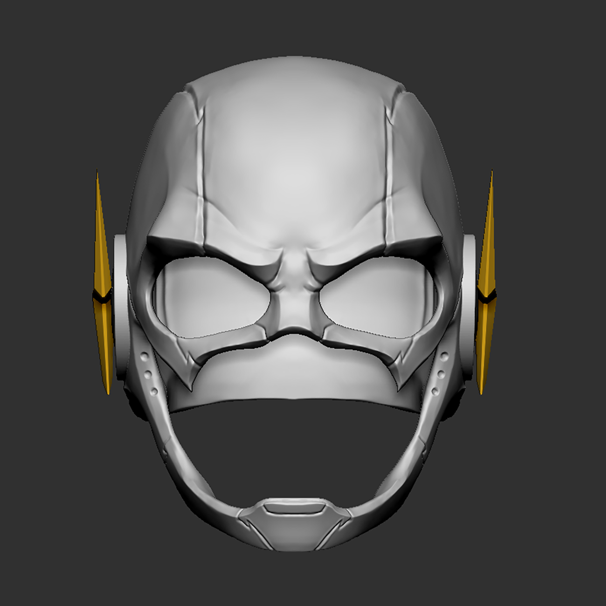 Télécharger fichier STL Le super-héros de Flash Helmet Cosplay • Design ...