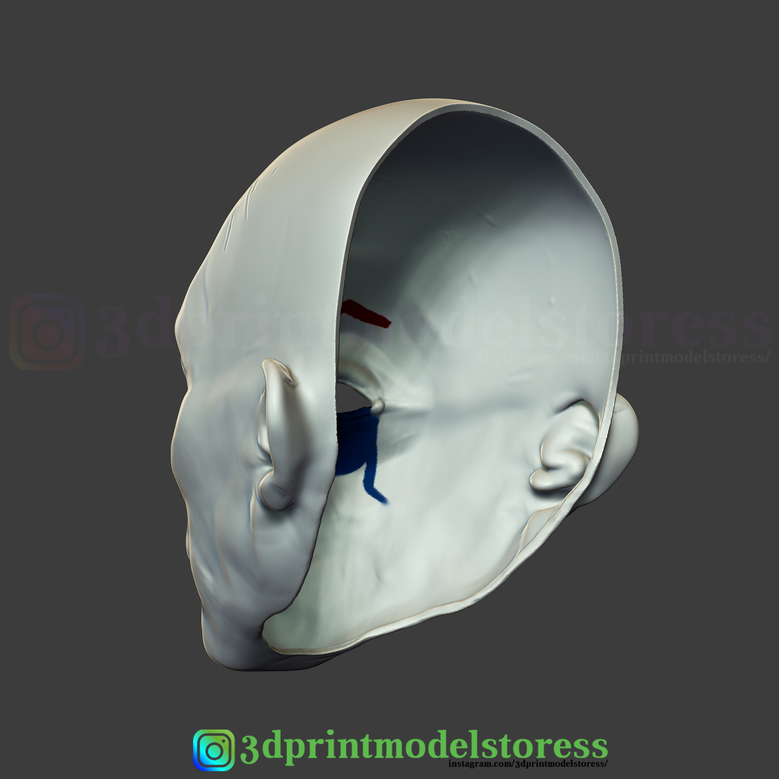 Файл 3D Joker Henchmen Dark Knight Clown Mask Costume Helmet・3D ...