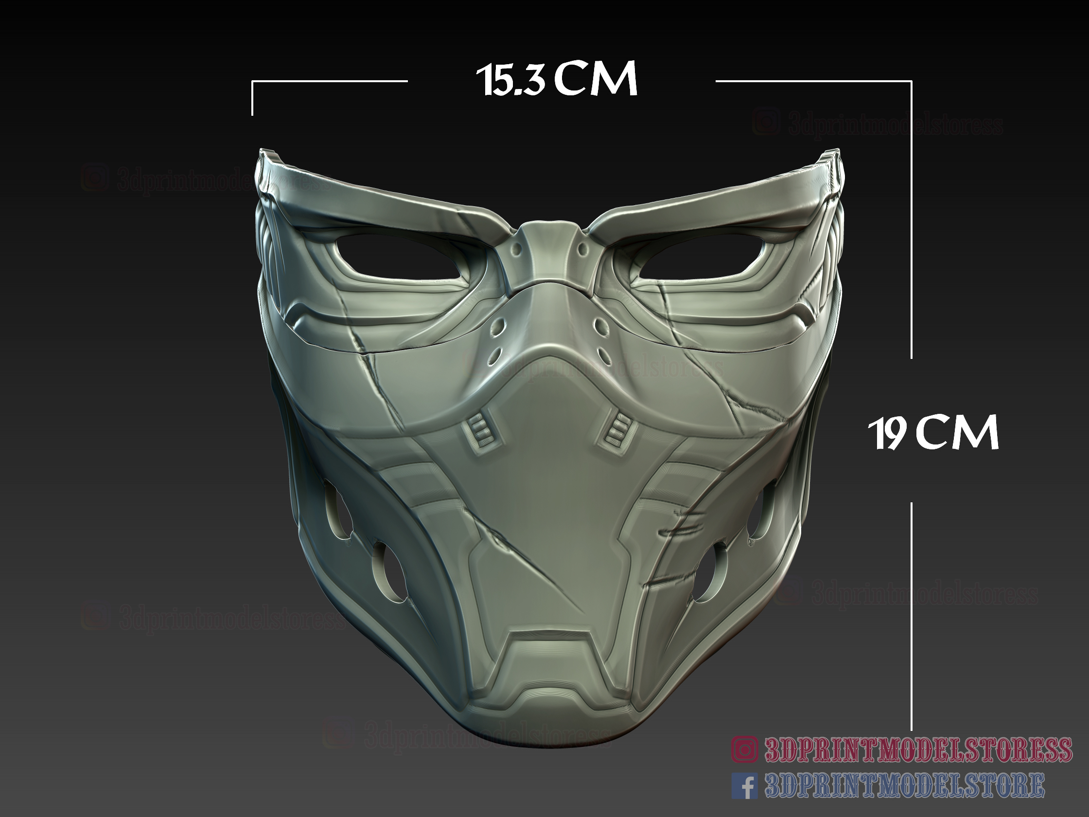 3D file Red Hood Mask DC Comics Cosplay 🪖・3D printable model to ...