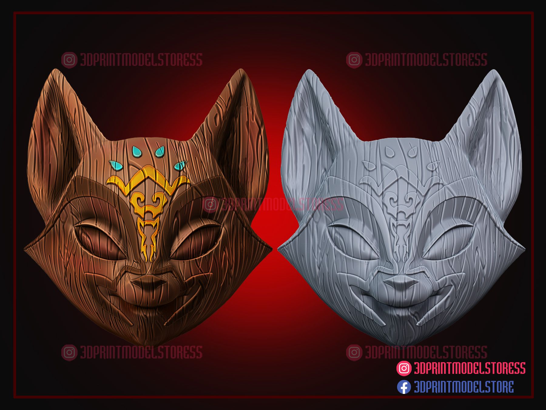 3D file Kena Bridge of Spirits Taro Mask Bug 🌉・Model to download and 3D ...